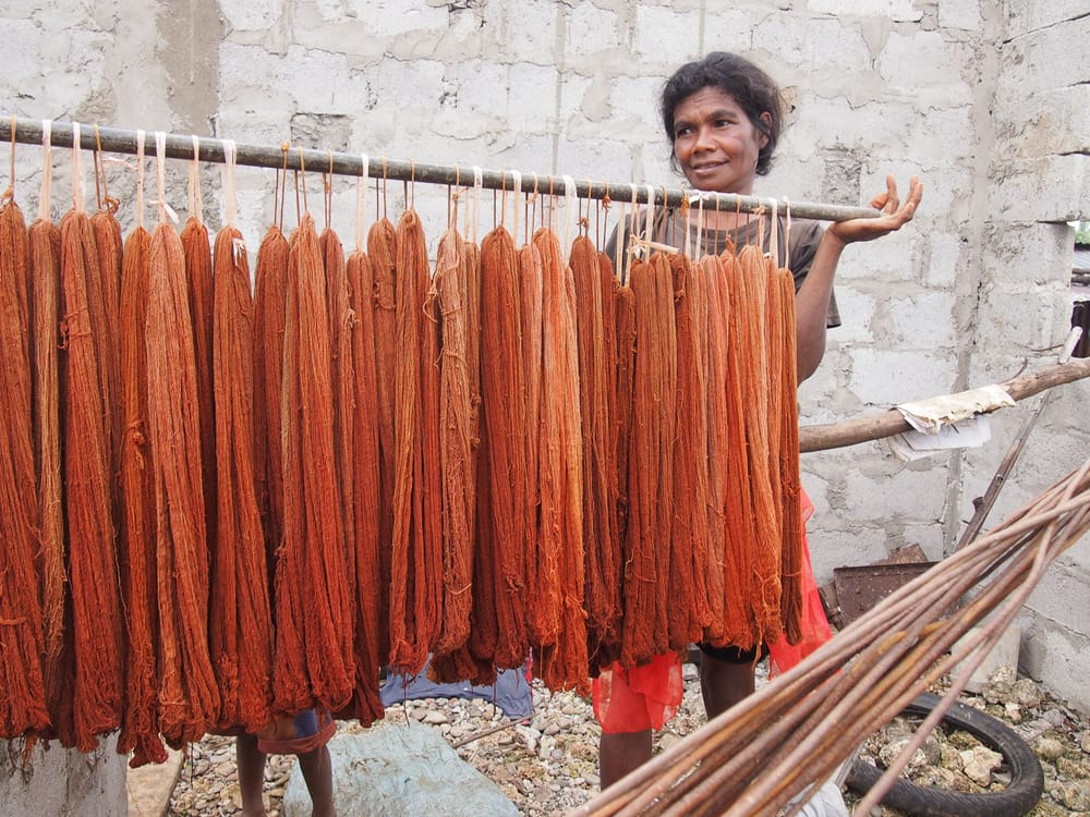 Tais Weaving in East Timor
