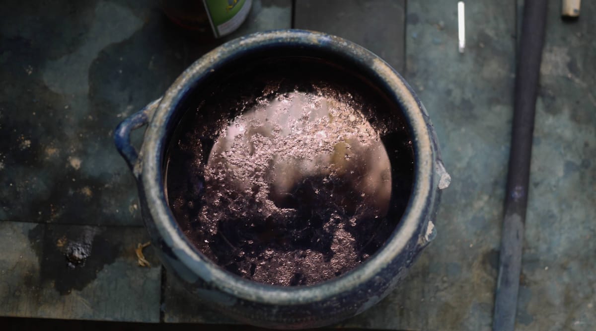 Indigo Dye — The Process from Plant to Paste