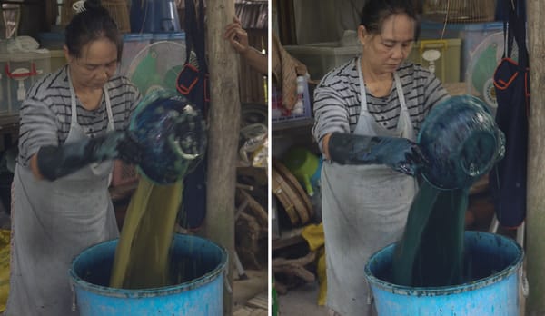 Indigo Dye — The Process from Plant to Paste